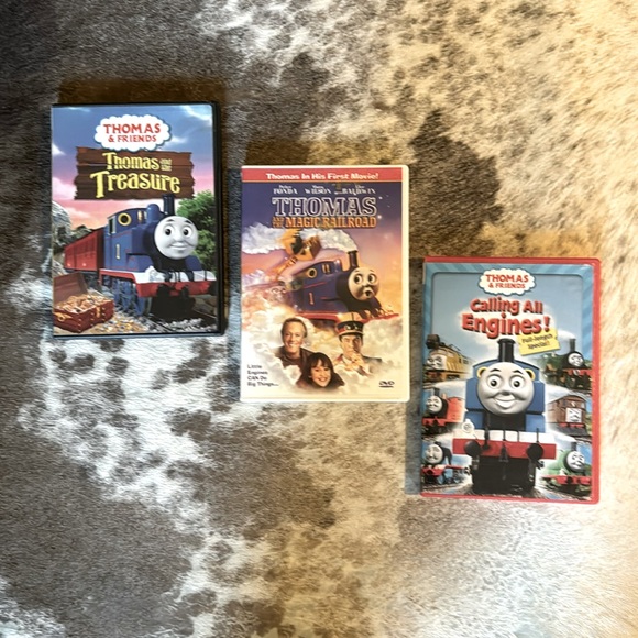 Thomas & Friends | Other | 3 Thomas Friends Dvds | Poshmark